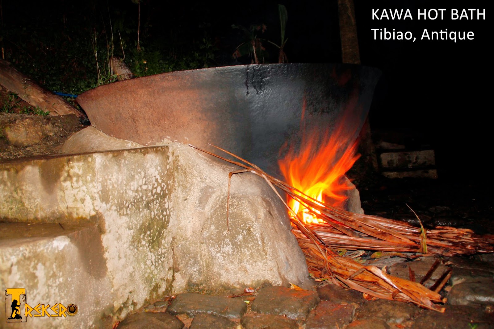 TREKERO: THE KAWA HOT BATH OF TIBIAO, ANTIQUE