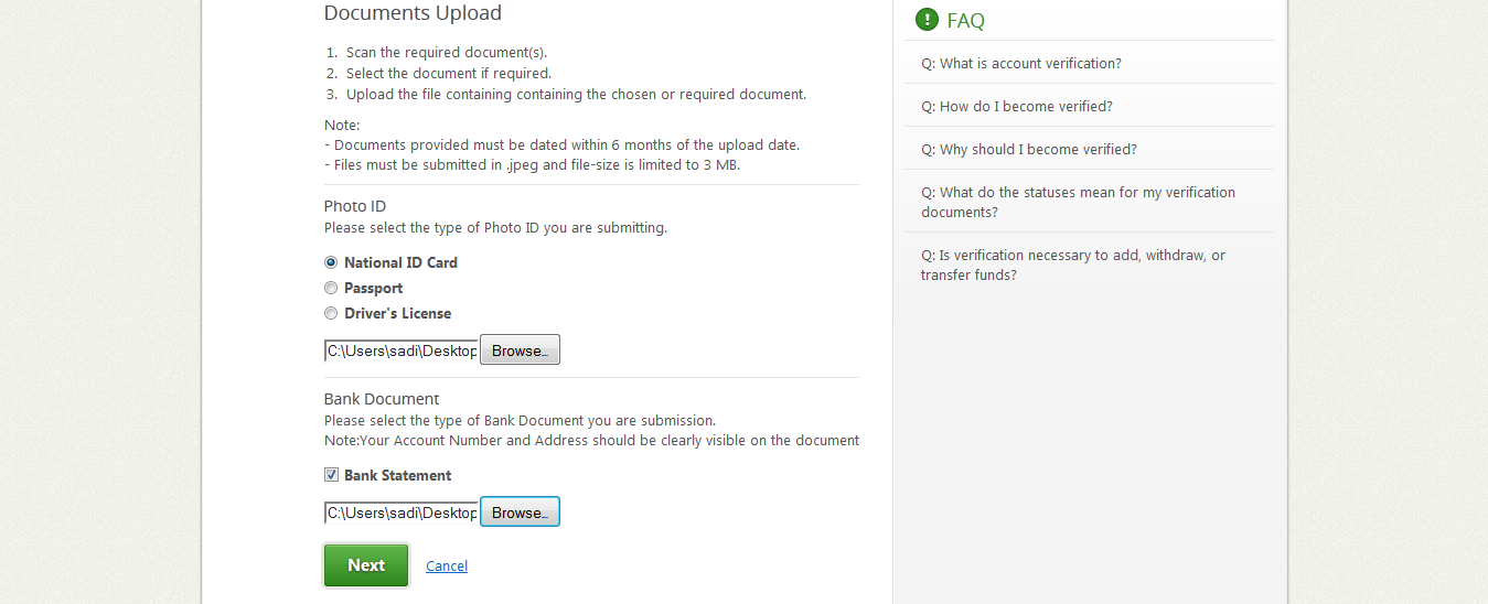 How to create a payza account ~ online earning tips & tricks