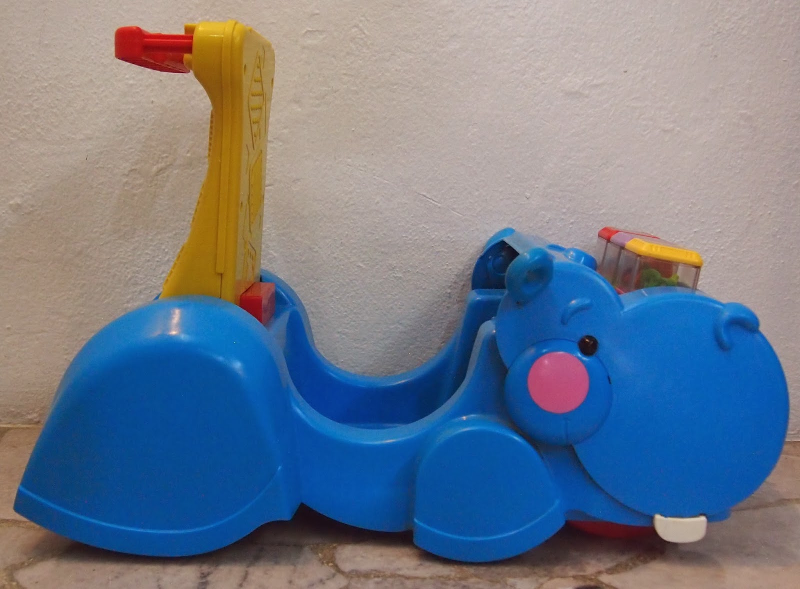 JuaiMurah: FISHER PRICE PEEK A BLOCKS GOBBLE AND GO HIPPO WALKER AND ...