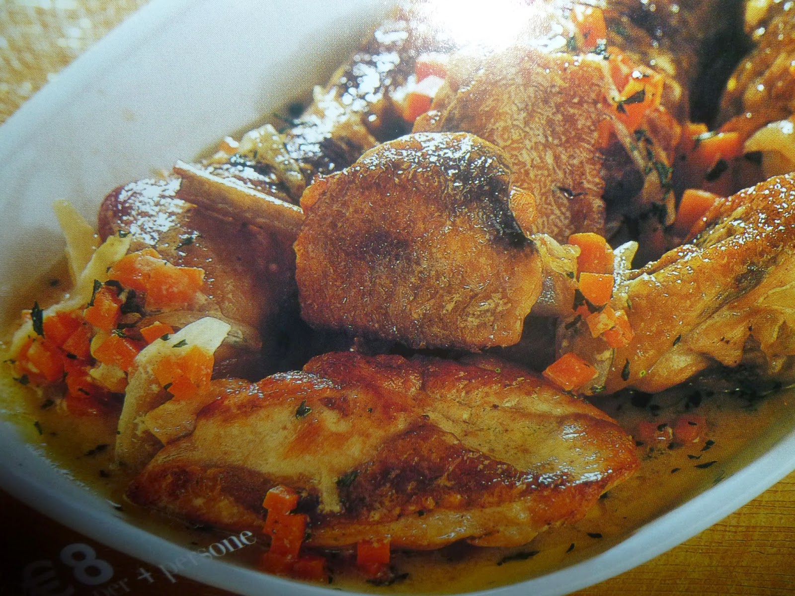 un mondo di ricette: faraona in tegame