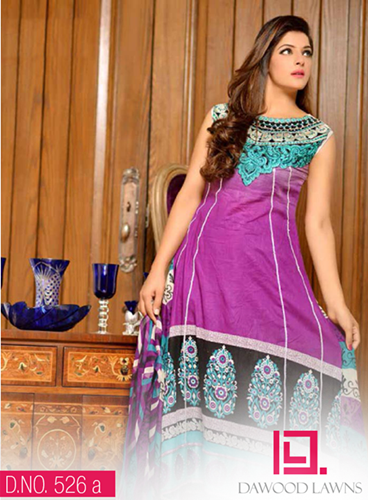 Ayesha Samia EID Collection by Dawood - Embroidered Lawn 2014-15 ...