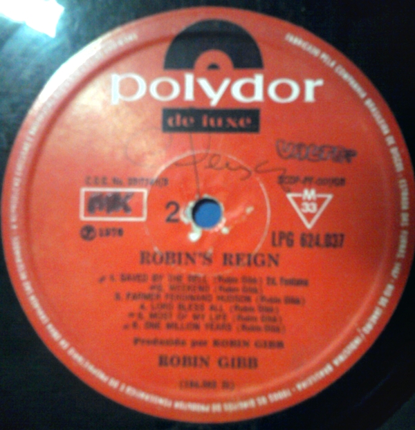 Vinyl House: LP Robin Gibb - Robin's Reign (1970)