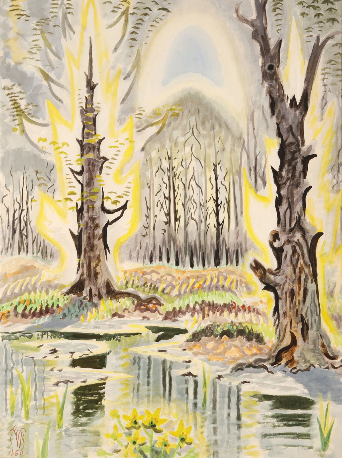 deep listening: Charles Burchfield