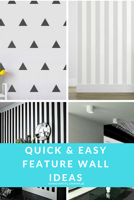 Wafflemama.: Home Style >> Simple Feature Wall Ideas