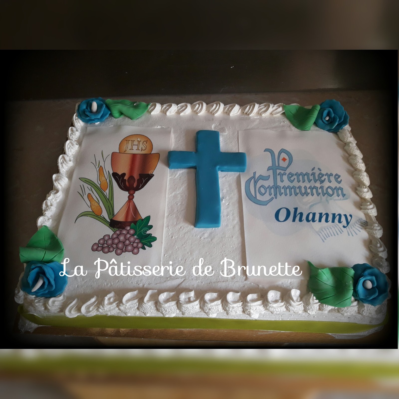 La Pâtisserie de Brunette: Gâteau antillais pour communion