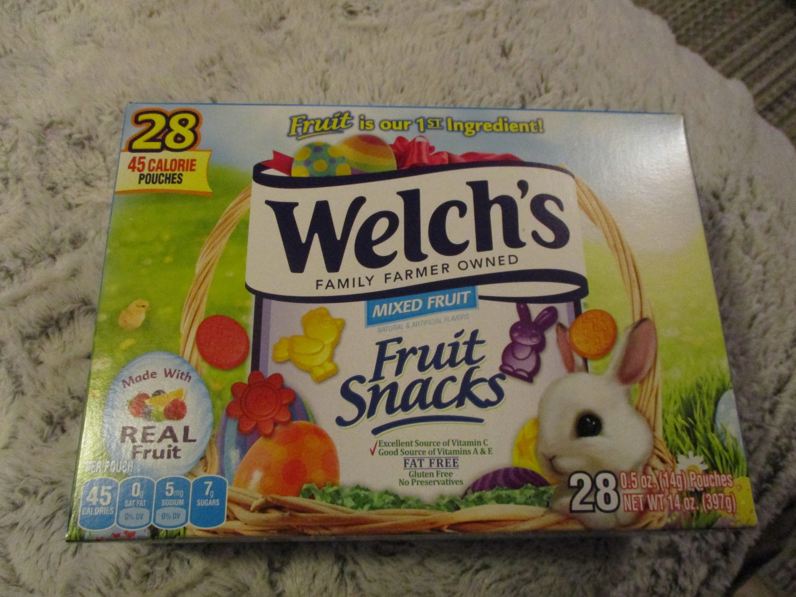 Missy's Product Reviews : Welch’s Mixed Fruit Snacks Easter Easter Gift ...