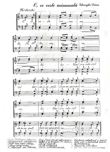 Corul LTOR: Partituri Colinde