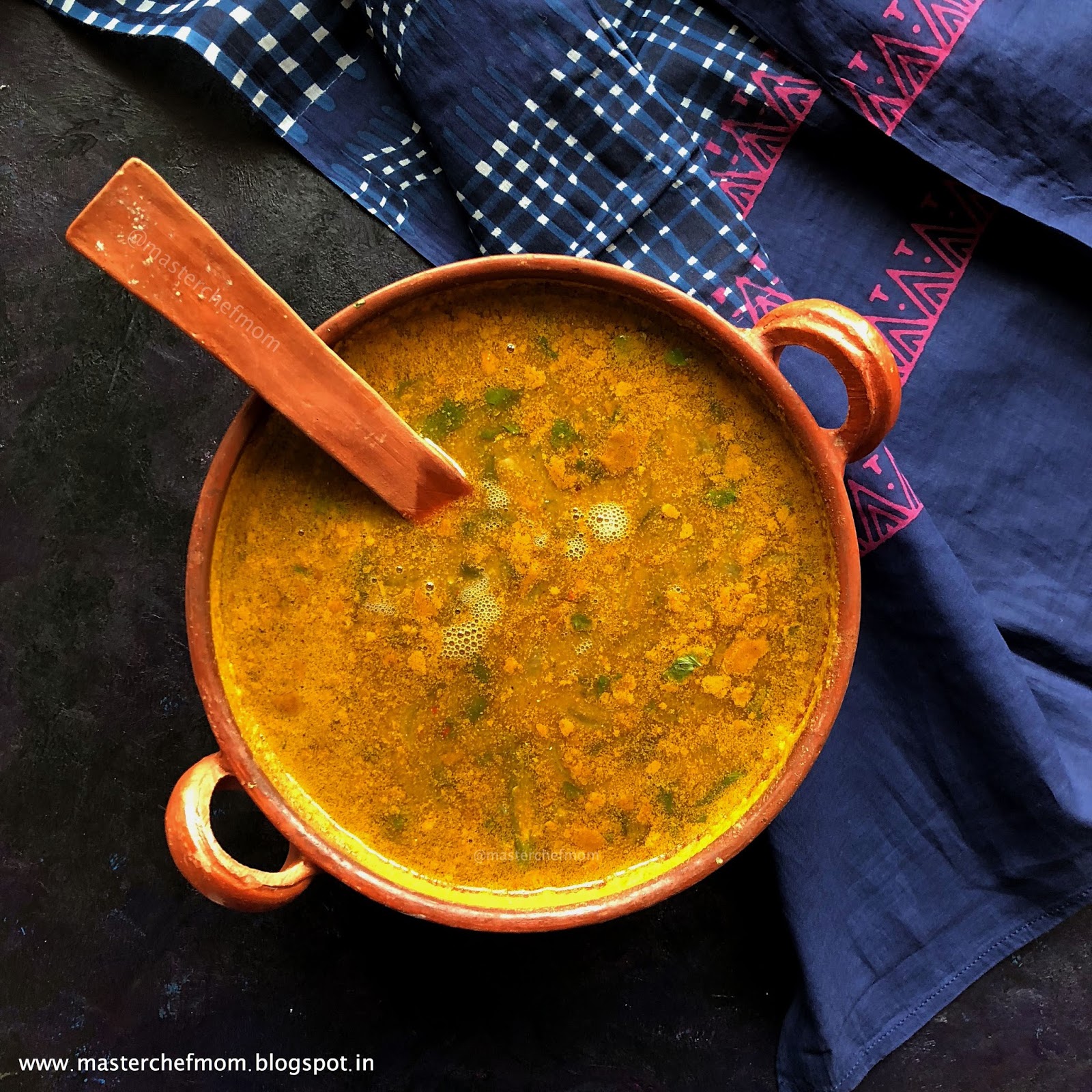 MASTERCHEFMOM: Puducherry Style Sambar | Spicy Lentil Soup Recipe from ...