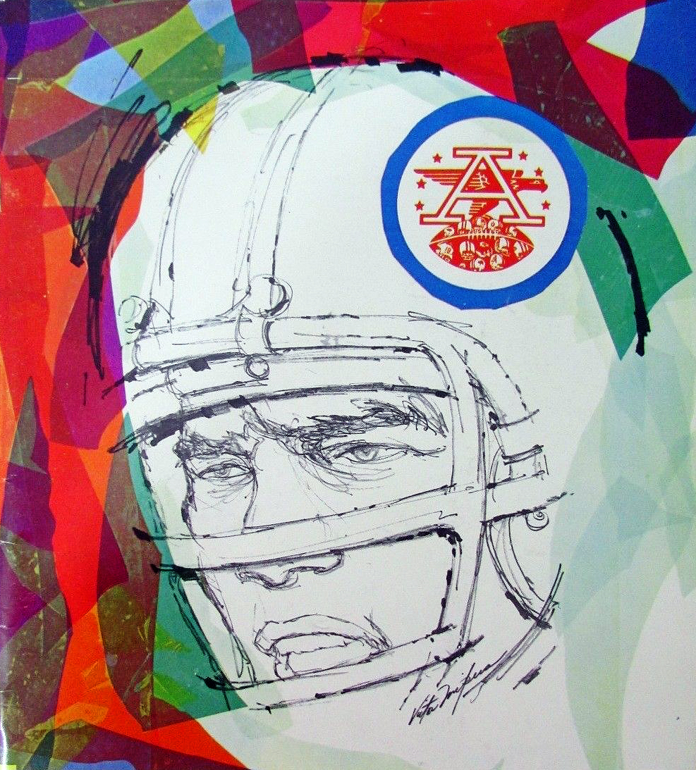Pro Football Journal Presents: NFL Art: AFL Art artist unknown