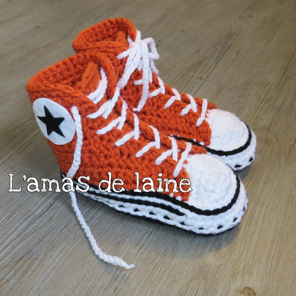 L'amas de laine: San's High Top Slippers