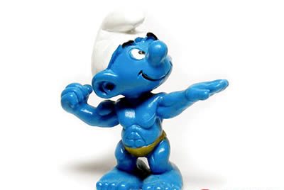 Vintage Smurf Figures: X-RARE SMURFS PART 6