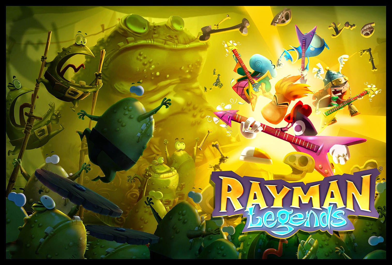 LuYang (old stuff）: The Art of Rayman Legends (2012 Ubisoft)