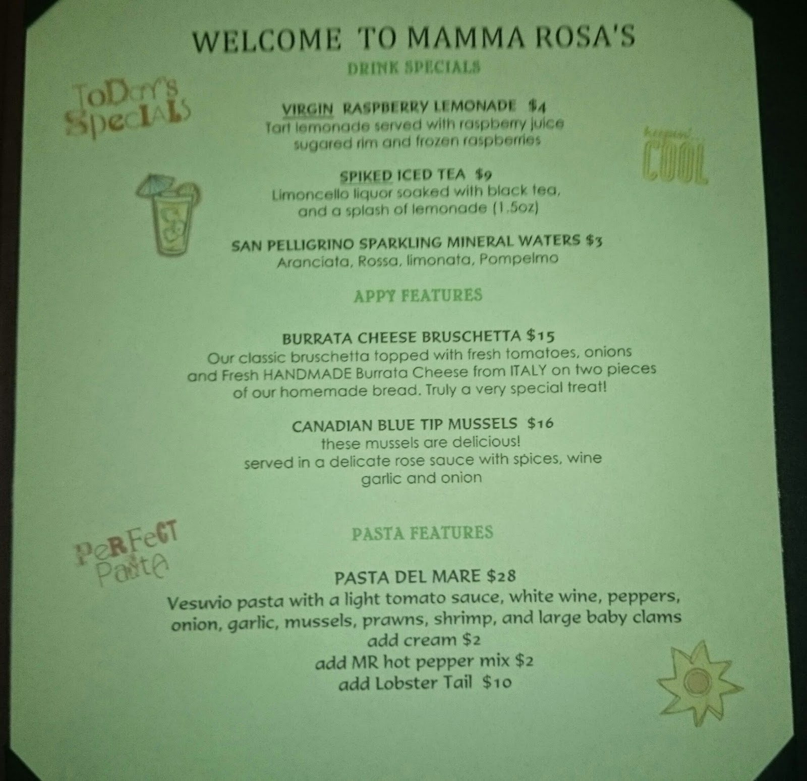 Mamma Rosa's Authentic Italian Restaurant Kelowna