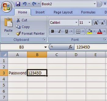 Deep Patel: Masking the characters in a cell with Asterisk/Password ...