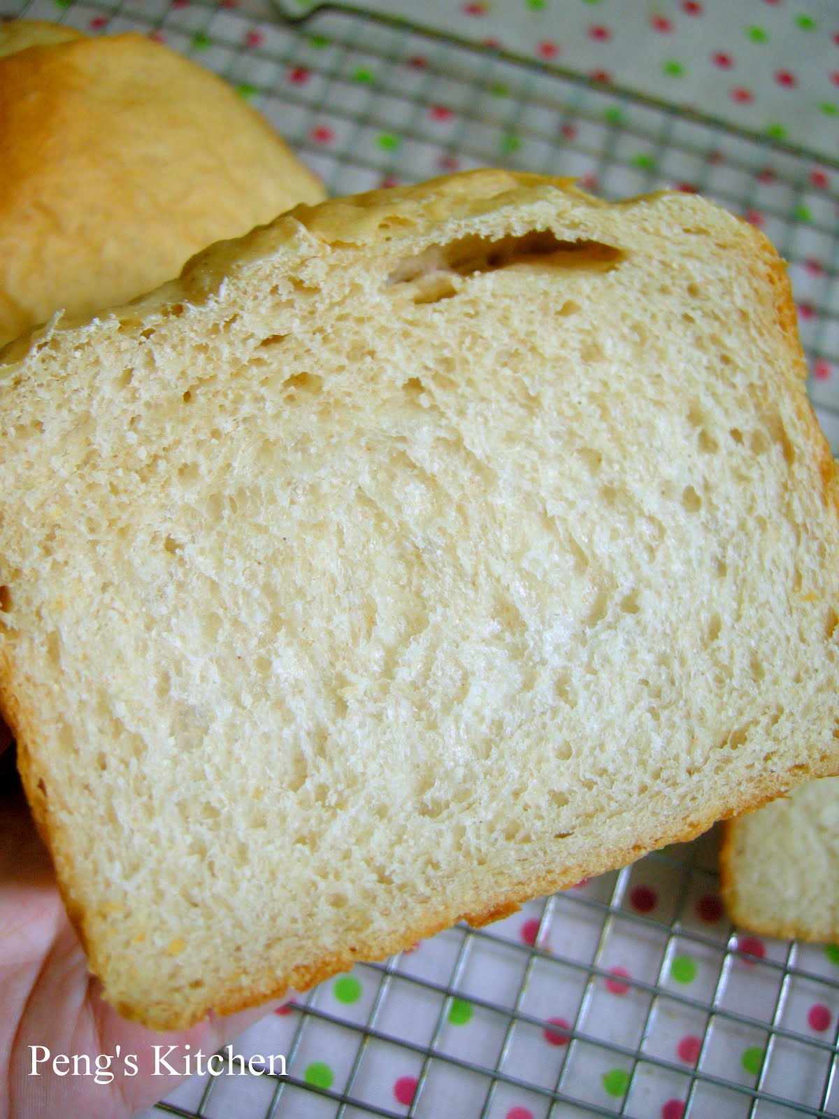 Peng's Kitchen: Soy Milk Bread Loaf