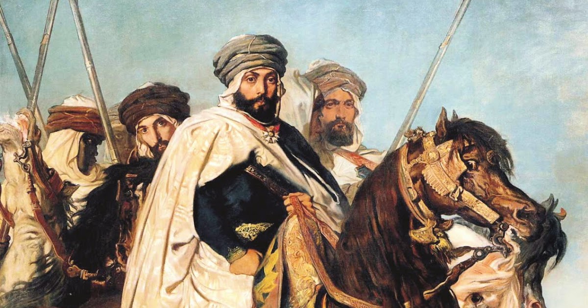 Peinture Française du 19ème Siècle: Ali-Ben-Hamet, Caliph of ...
