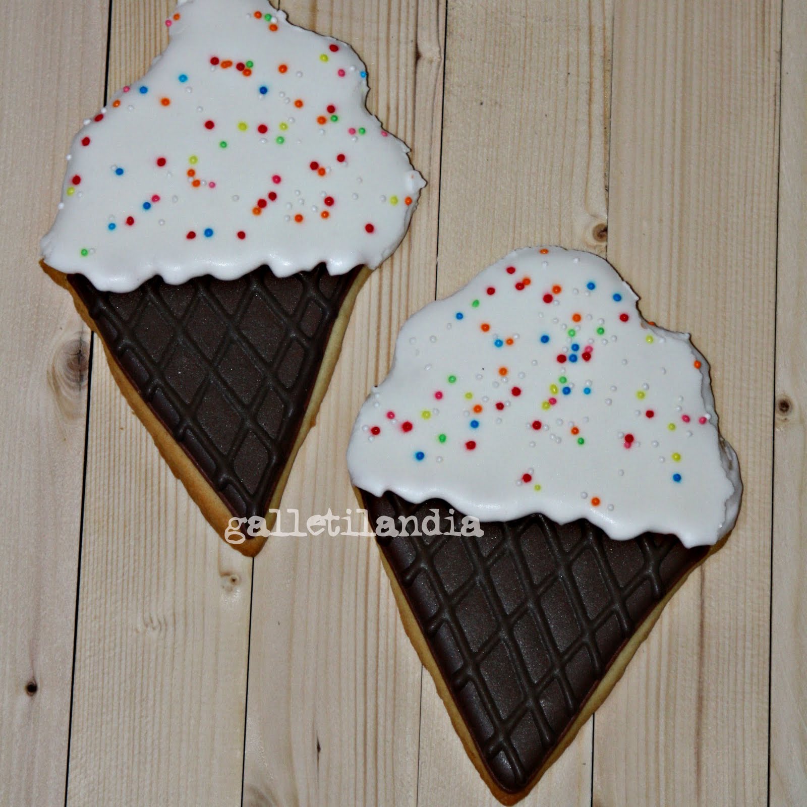 Galletilandia - El mundo de las galletas: Helados