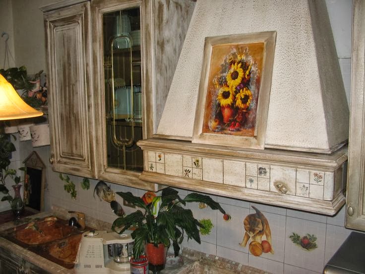 L'appartamento al piano di sotto...: La mia cucina Country ...Kitsch