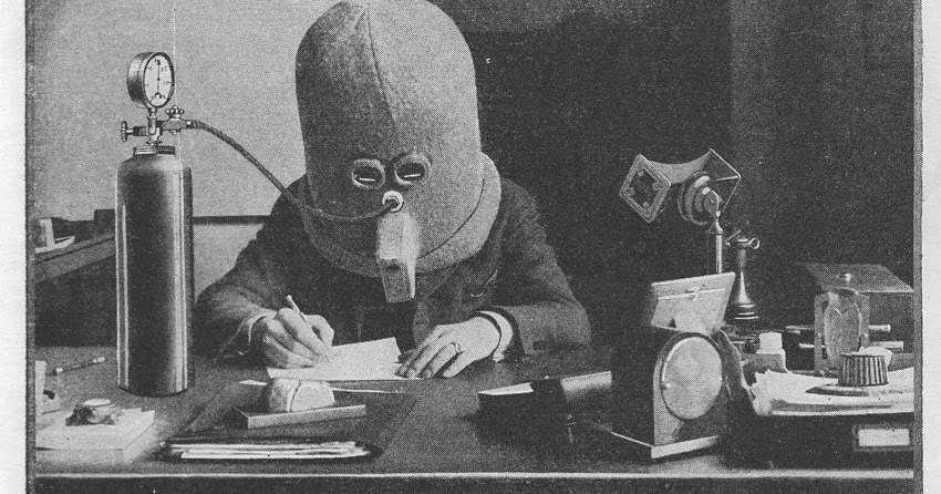 The Isolator: This Insane Anti-Distraction Helmet From 1925 Would Fit ...