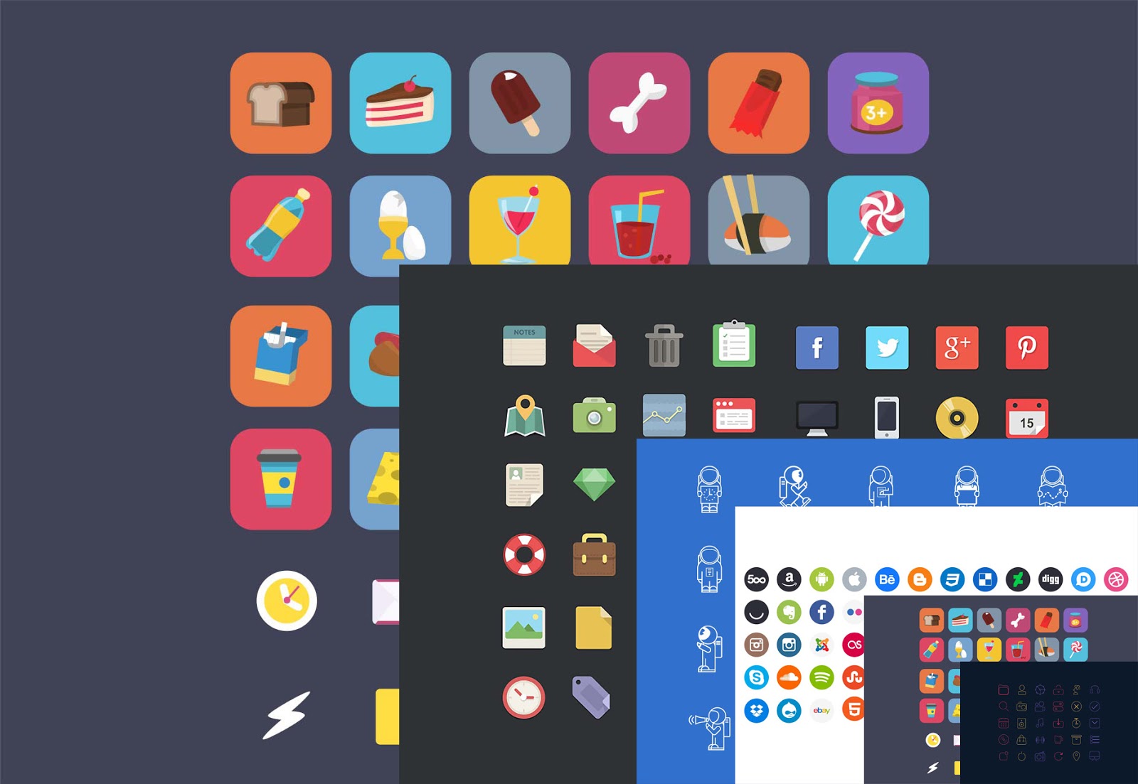 40 best free icon sets 2016 free download - BOT WORLD