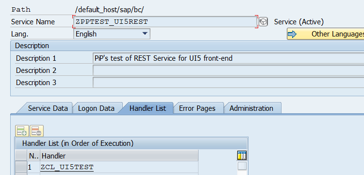 Sap Abap Central A Simple Rest Web Service From Ecc Called From A Html5 Screen
