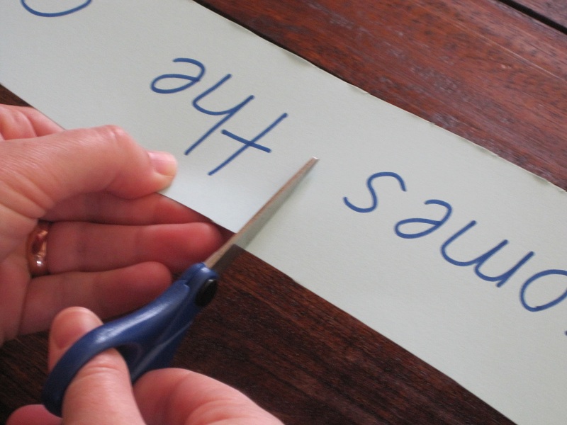 Learning to Write Sentences in Kindergarten | From the Pond