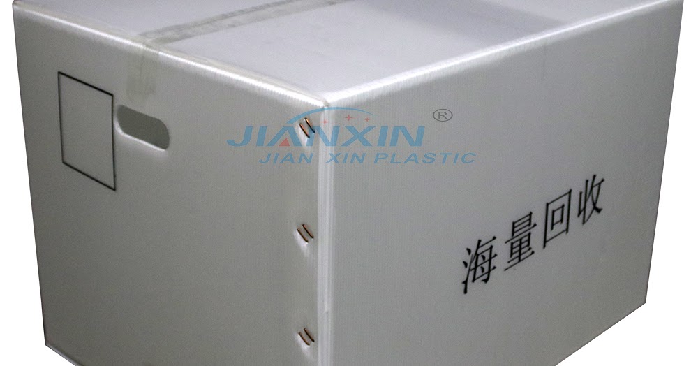 Corrugated plastic box
