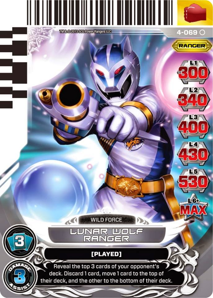 Power Rangers Action Card Game