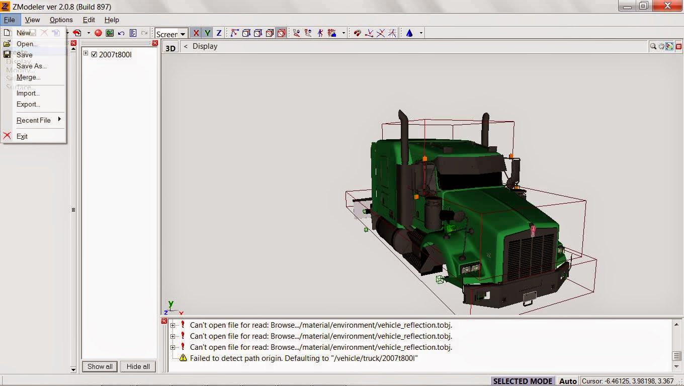 HAULIN: zmodeler 2.0.8