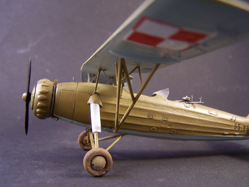 Modele z Szachownicą: RWD-14b Czapla (luty 2010, Wrzesień '39 # 4)