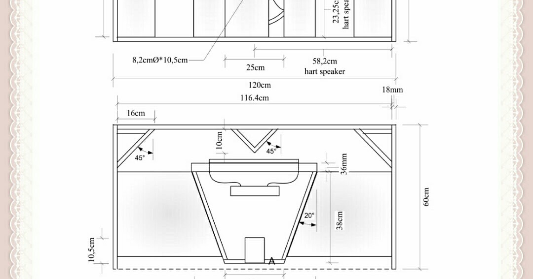 Skema box speaker 15x2 low mid model W-bin - TIPS SOUND SYSTEM