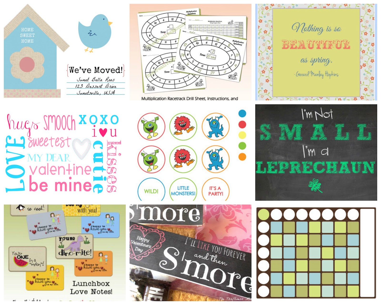 45 FREE PRINTABLES - plus my favorite printer from Staples! - Love and ...