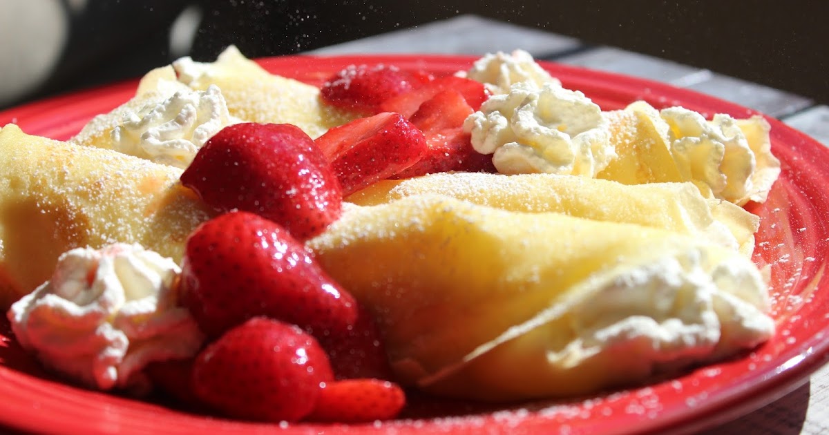 Sunset Catering: Crepes for New Years Breakfast