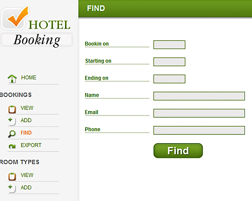 Fresh Life: Hotel Reservation System