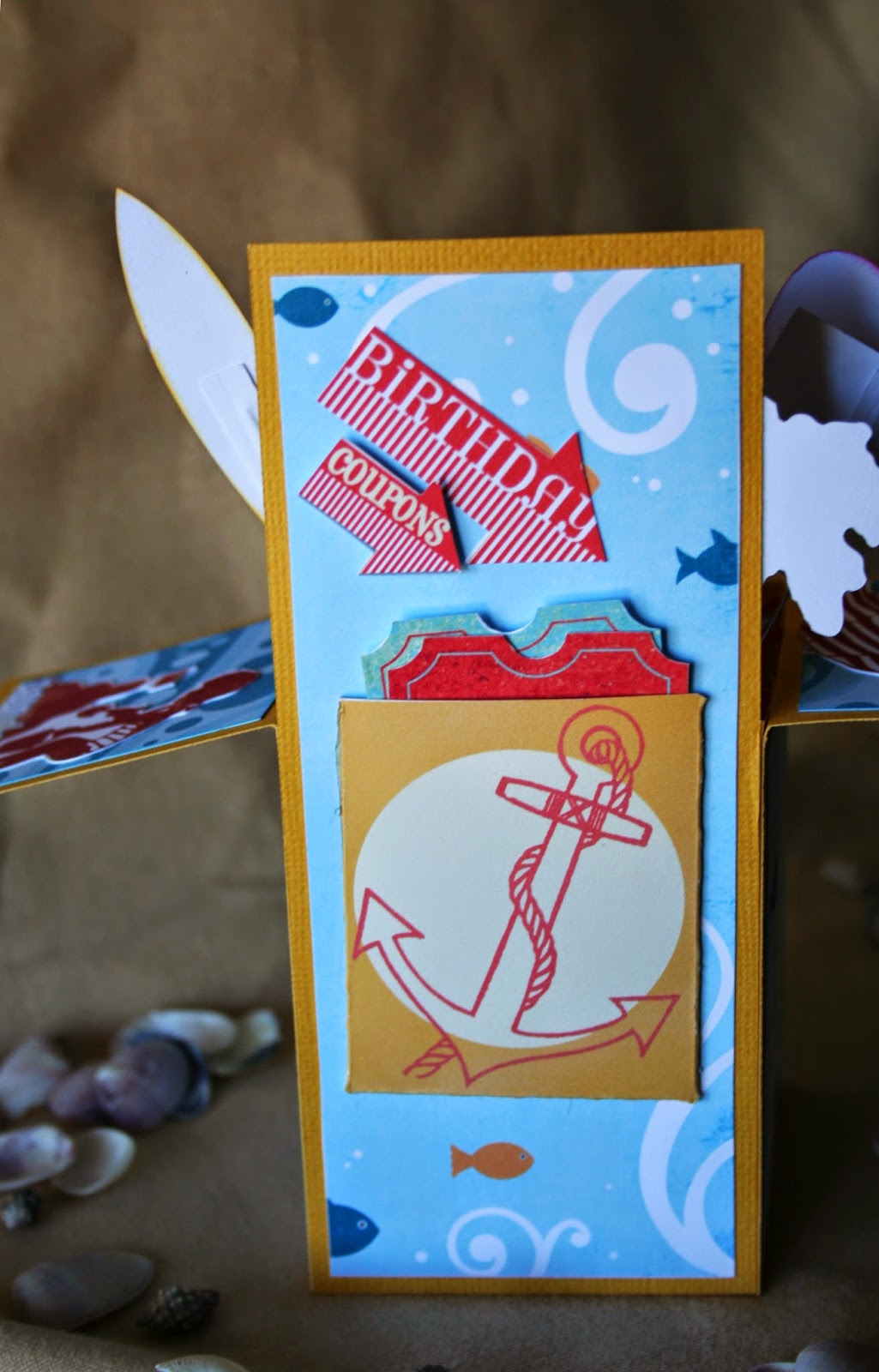 Deb's Crafty Side: Pop-Up Box Cards (or Card in a Box)