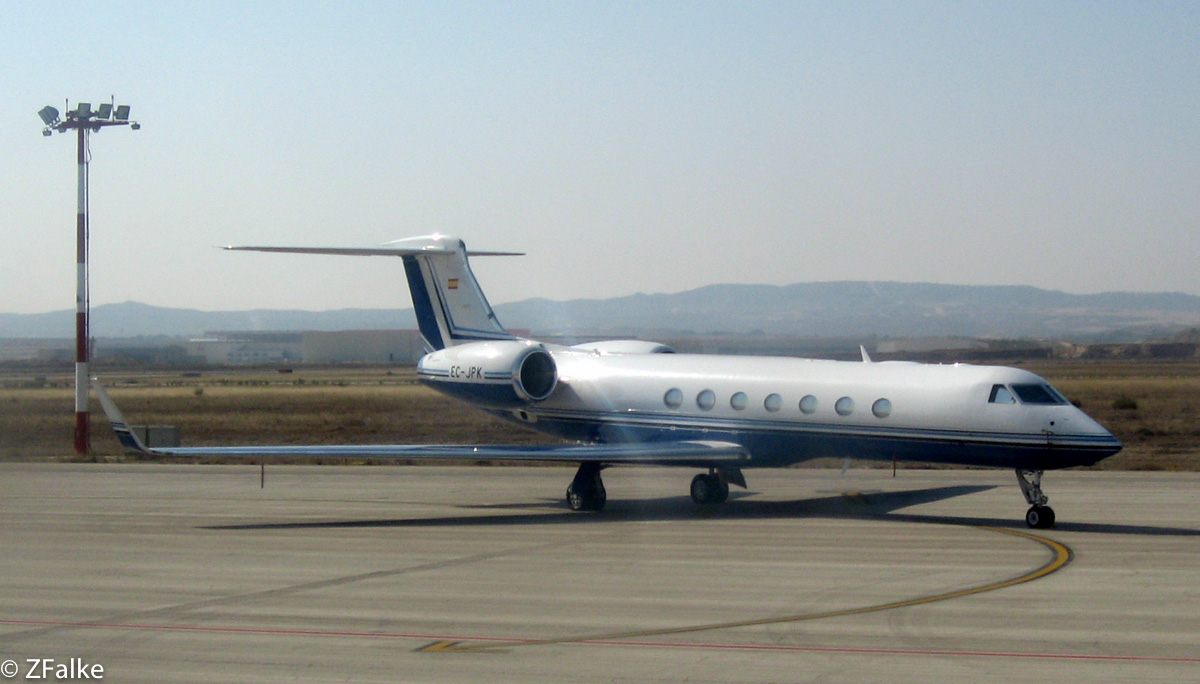 Me gustan los aviones: Gulfstream V