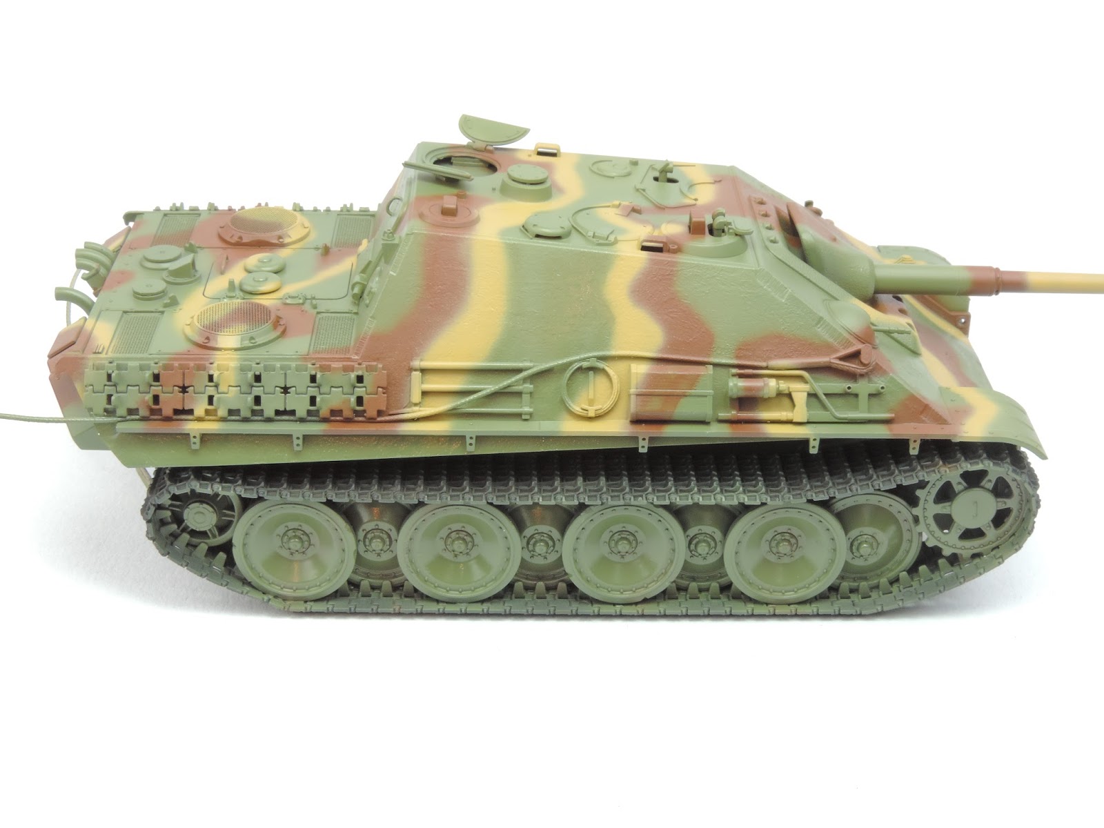 Pete's Model World : Jagdpanther Paintwork & Gama Goat MERDC
