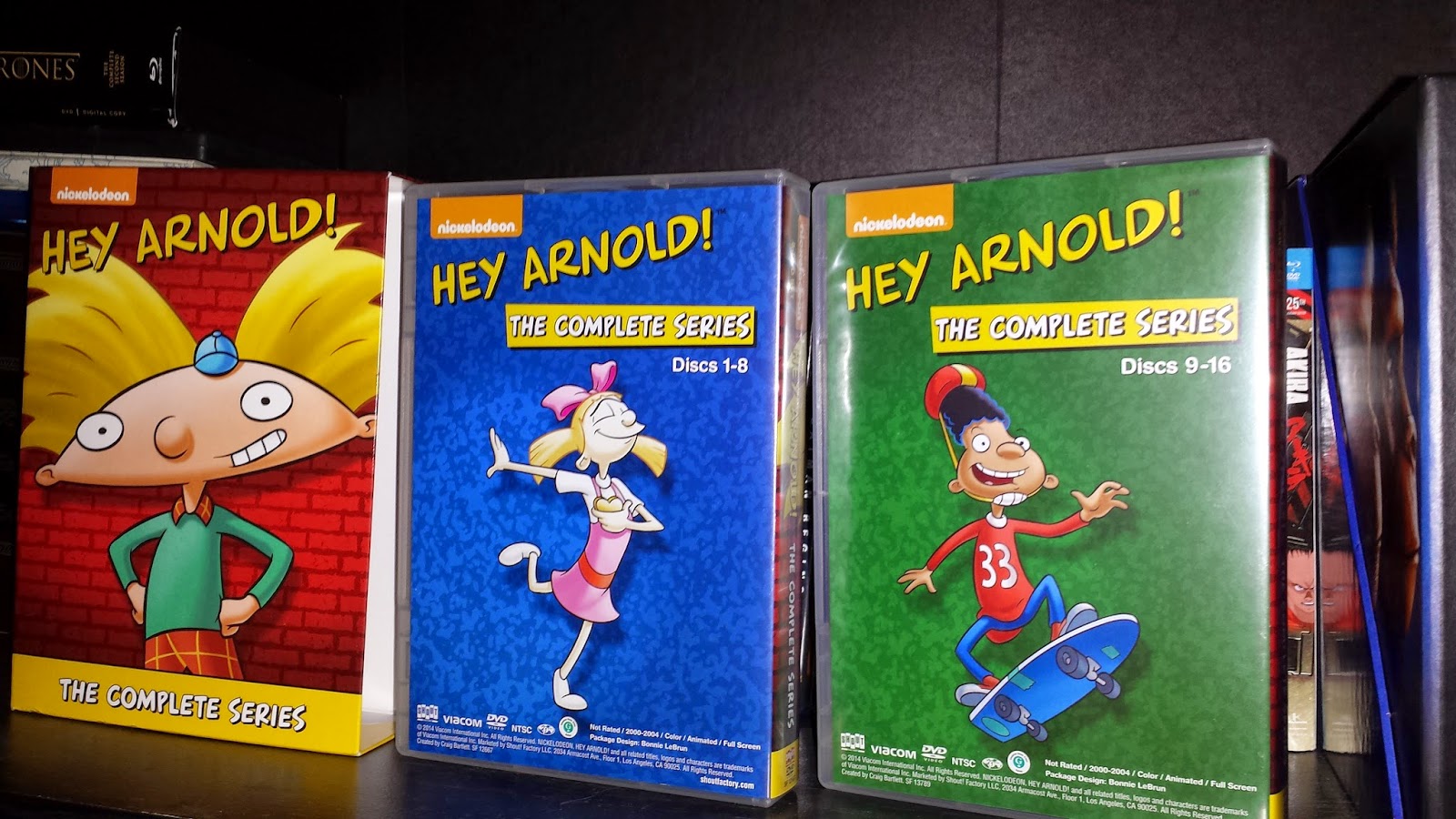 NostalgiaKing: Hey Arnold! The Complete Series (DVD) - A Walmart ...
