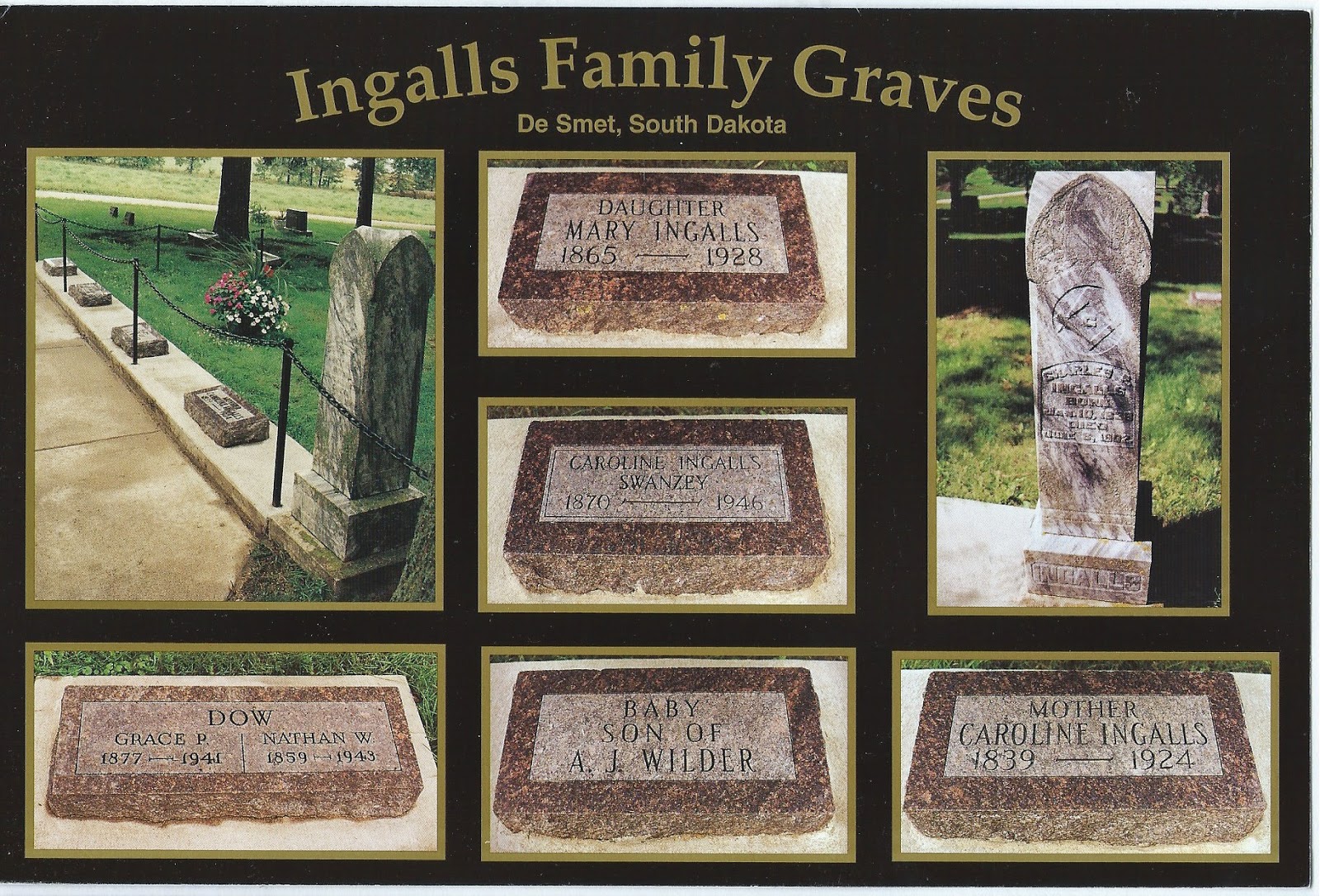 Jeannette's take on life: Ingalls Family Graves April 12, 2014