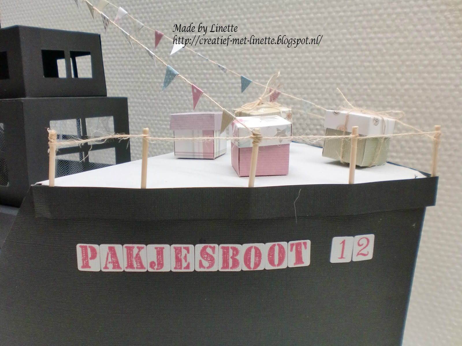 Linette's Creaties: Pakjesboot