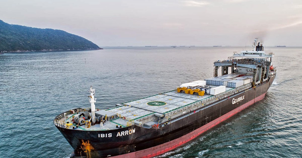 Santos Shiplovers: M/V Ibis Arrow / C6CU6, Inbound Santos for load ...