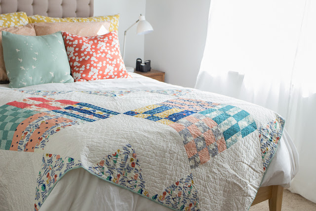 Special Fabricworm Giveaway!: Home Harvest Quilt Kit featuring Homestead