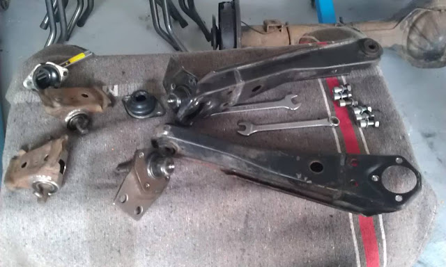 1970 Mustang Plain Jane Sleeper: Boxing Lower Control Arms