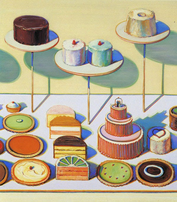 Wayne Thiebaud and Claes Oldenburg