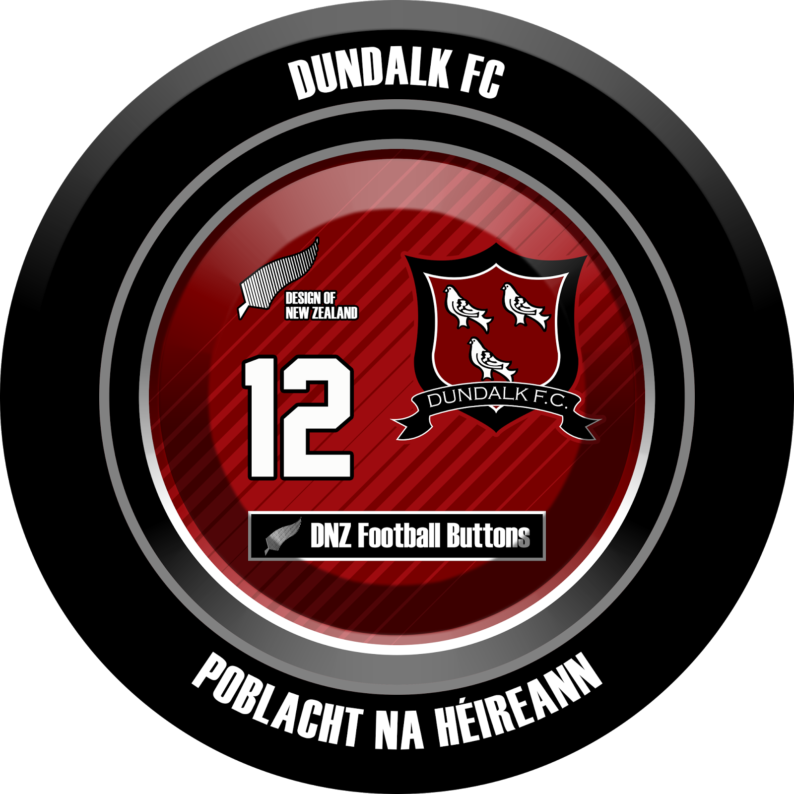 DNZ Football Buttons: Dundalk FC