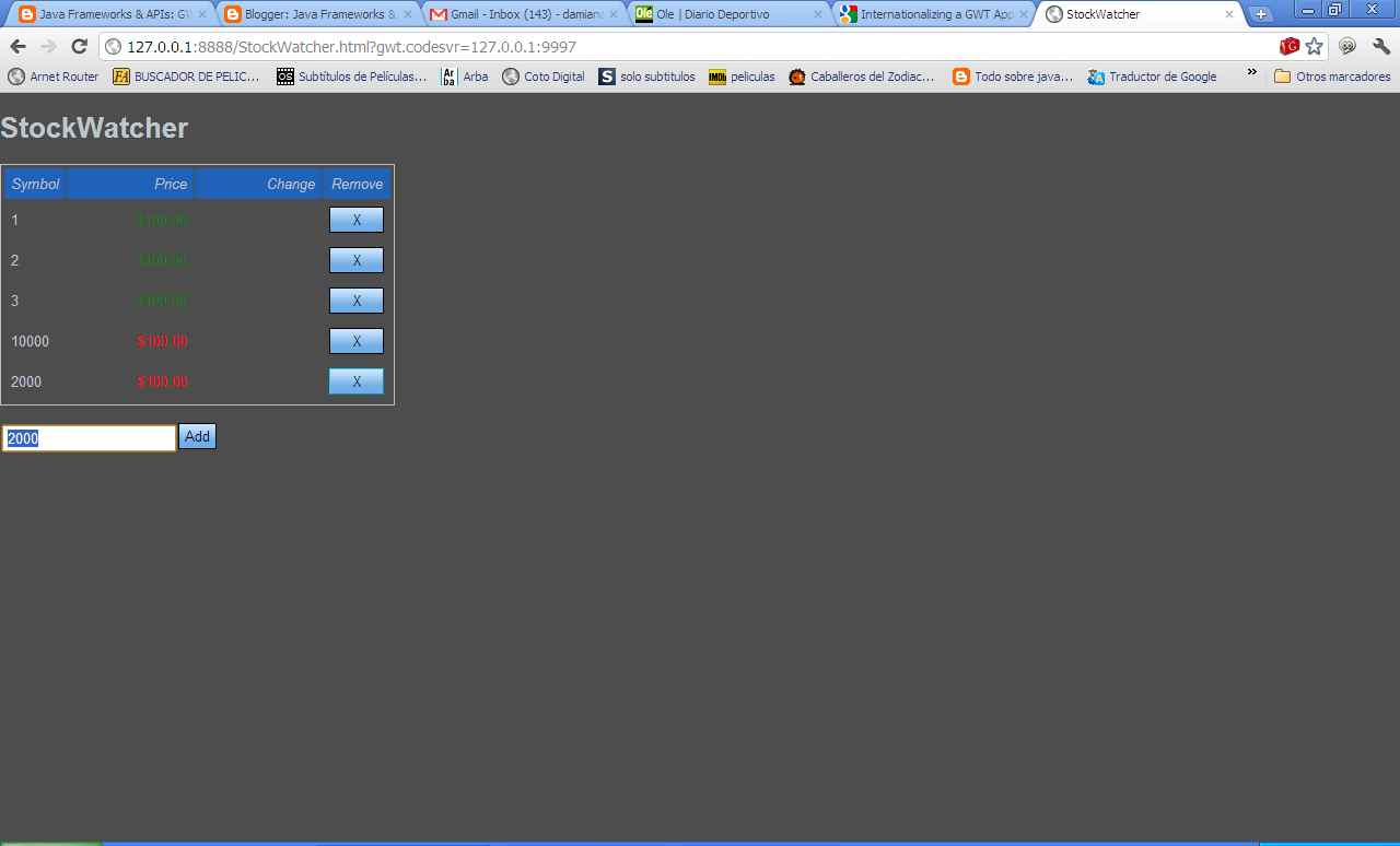 Java Frameworks & APIs: GWT (Google Web Toolkit) - Primer ejemplo