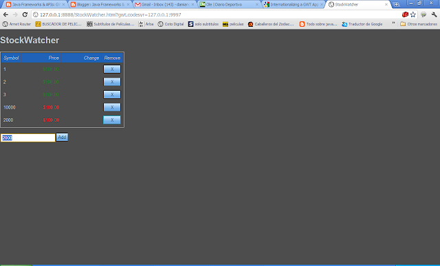 Java Frameworks & APIs: GWT (Google Web Toolkit) - Primer ejemplo