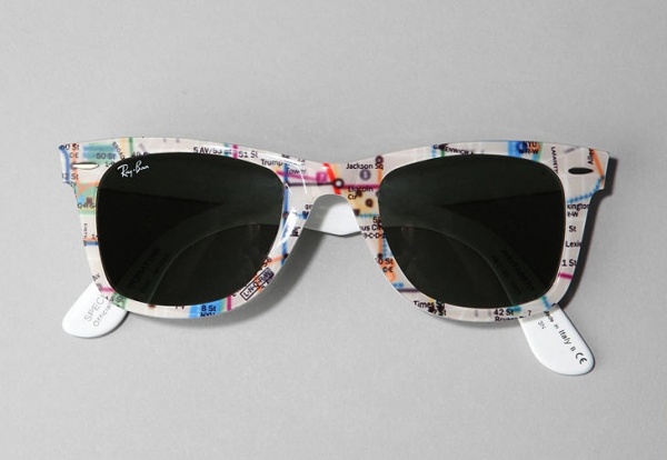 Ray-Ban Hustlers Store: RAYBAN WAYFARER METRO MAP