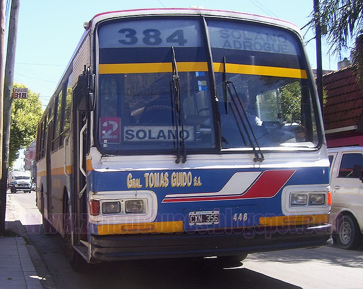 Colectibus - Zona de Buses: LINEA 384