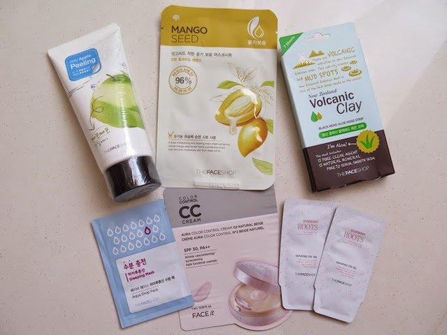 The Blackmentos Beauty Box: Haul for March: The Face Shop skincare!